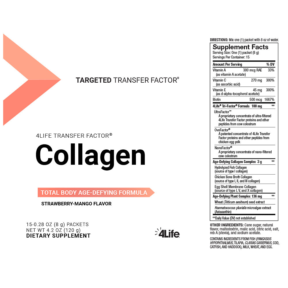 4Life Transfer Factor Collagen DISCOUNTED PRICE - Targeted Total Body ...